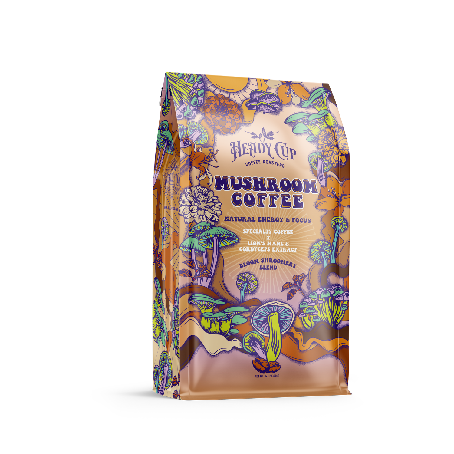 Mushroom Coffee - Natural Energy & Focus – Heady Cup Coffee Roasters